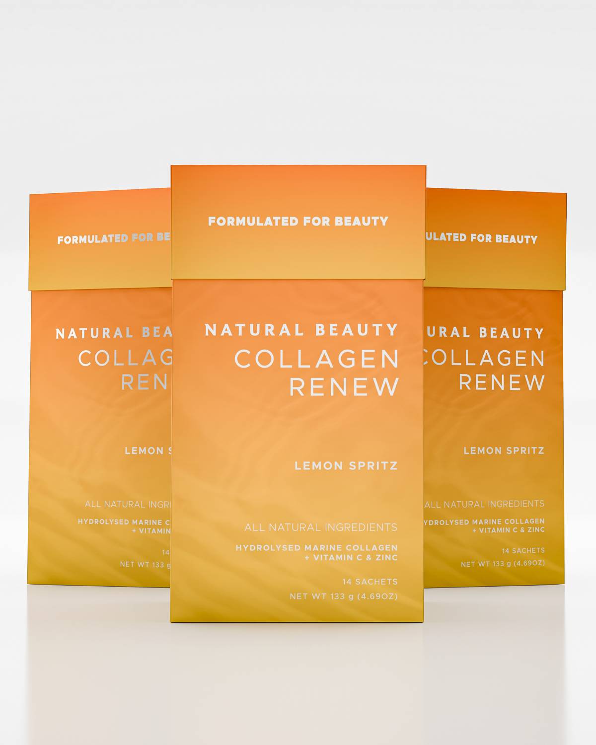 Collagen Sachets (3 Pack) | Natural Beauty